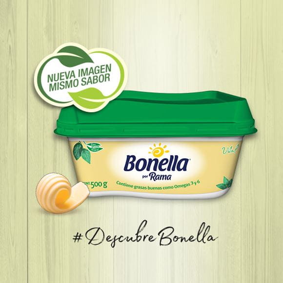 Margarina de Mesa Reducida en Grasa - Bonella Ecuador